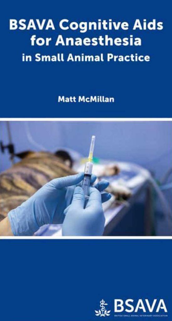 BSAVA Cognitive Aids for Anaesthesia in Small Animal Practice | VetBooks